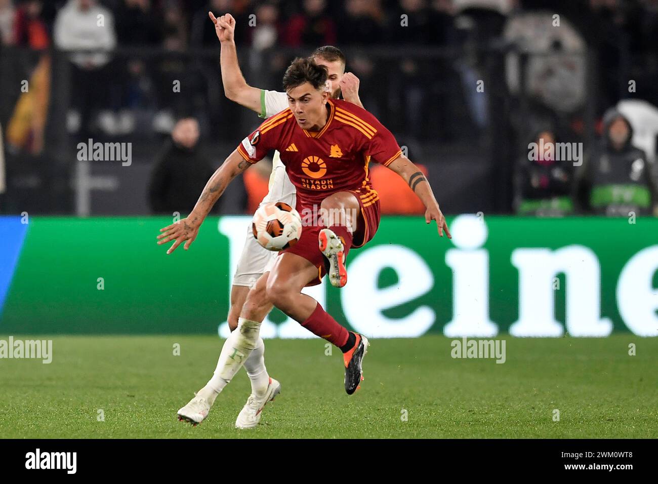 Paulo Dybala of AS Roma during the Europa League football match between ...