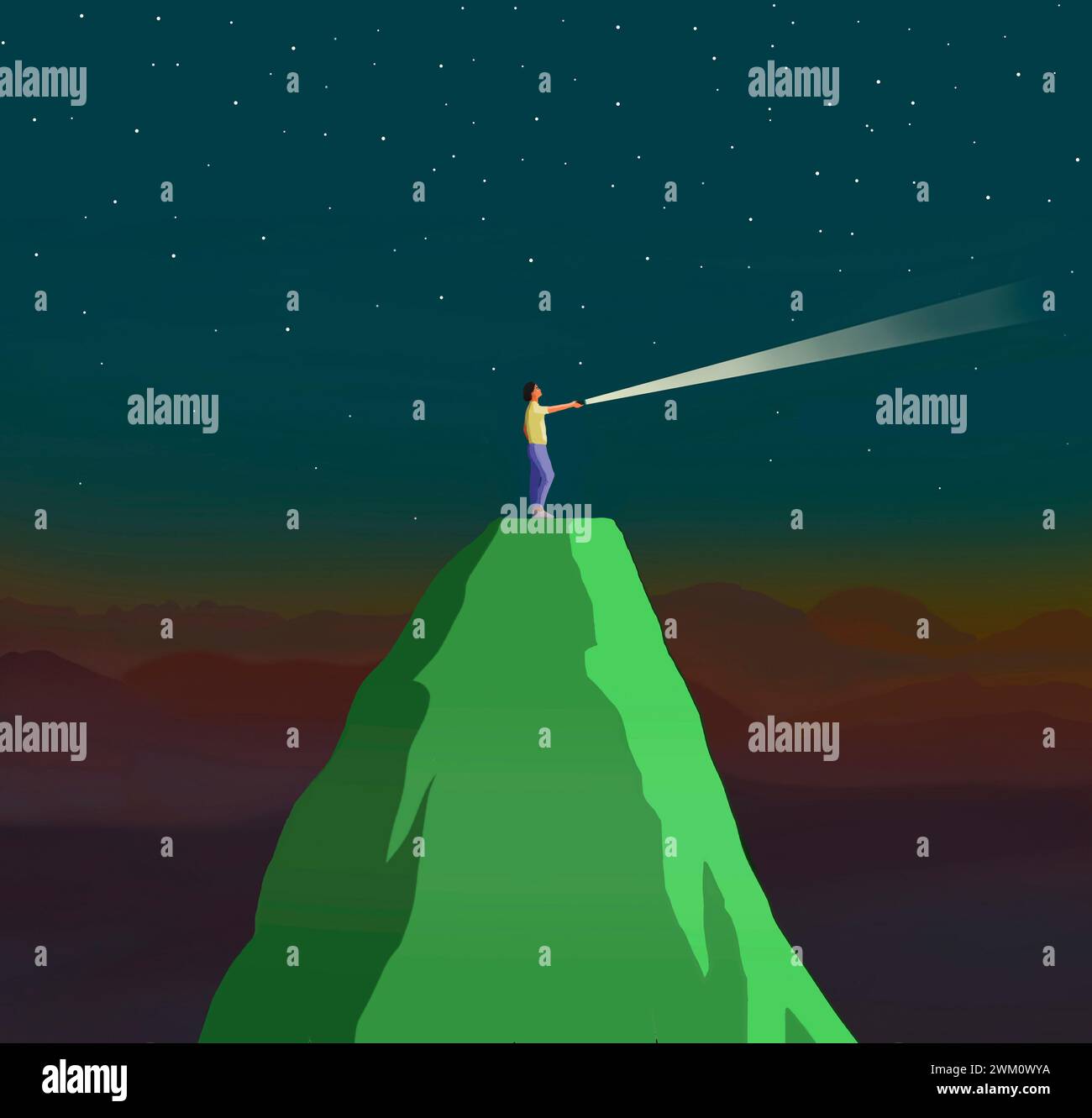 Shining light hi-res stock photography and images - Alamy