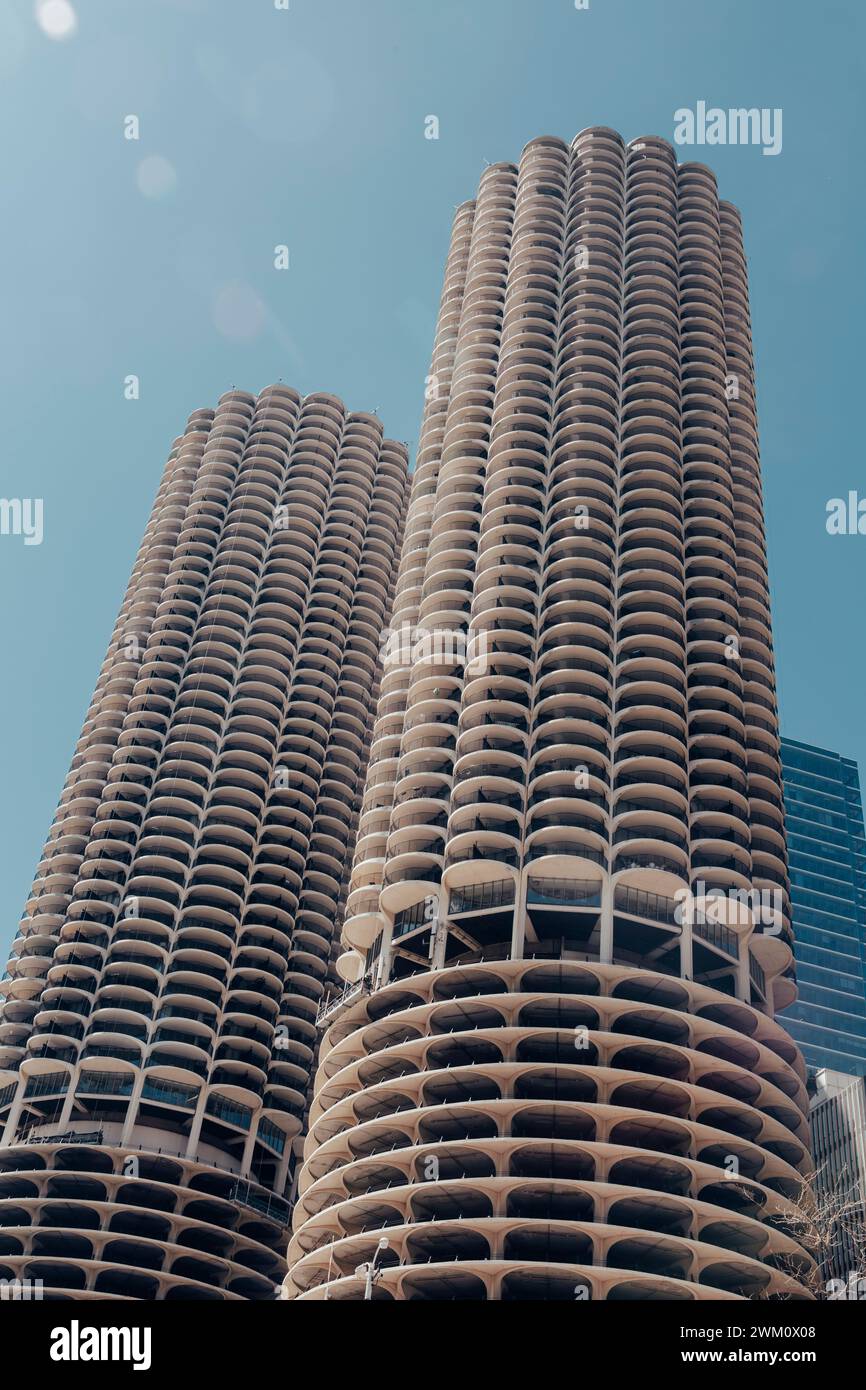 Marina city towers hi-res stock photography and images - Alamy