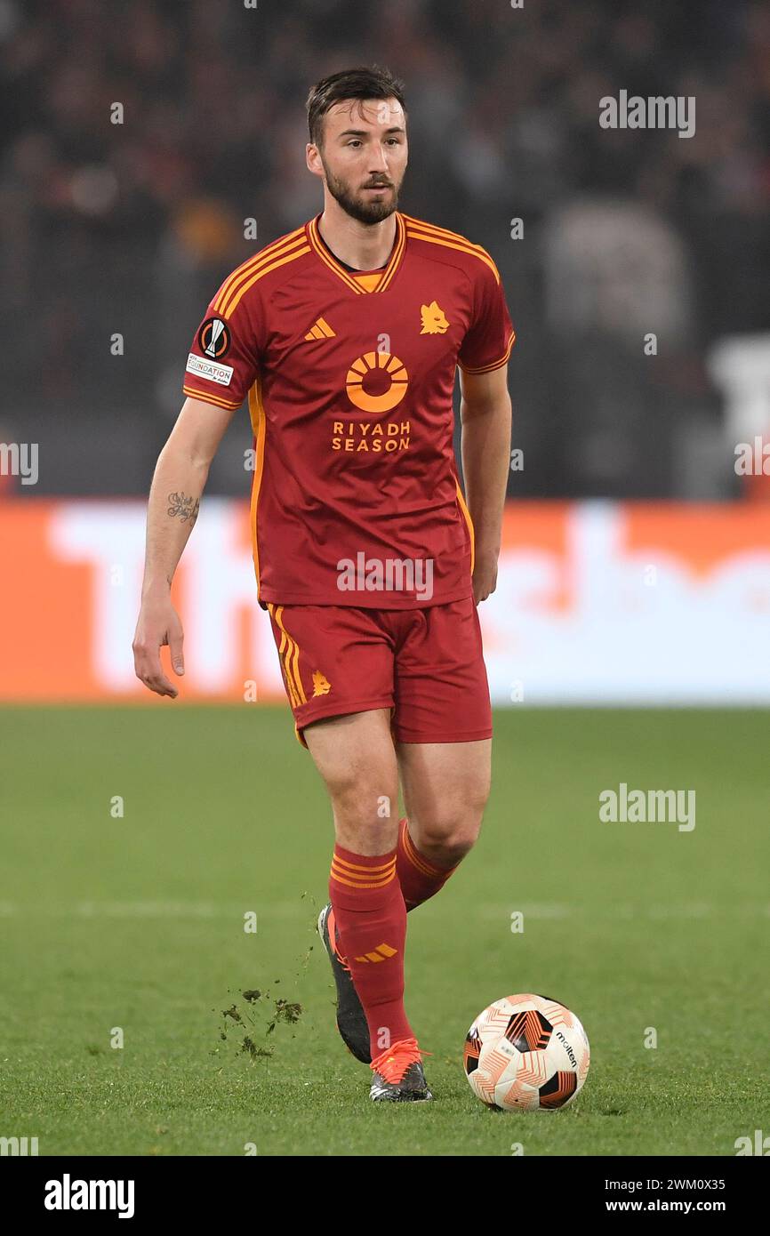 Bryan Cristante of AS Roma during the Europa League football match ...