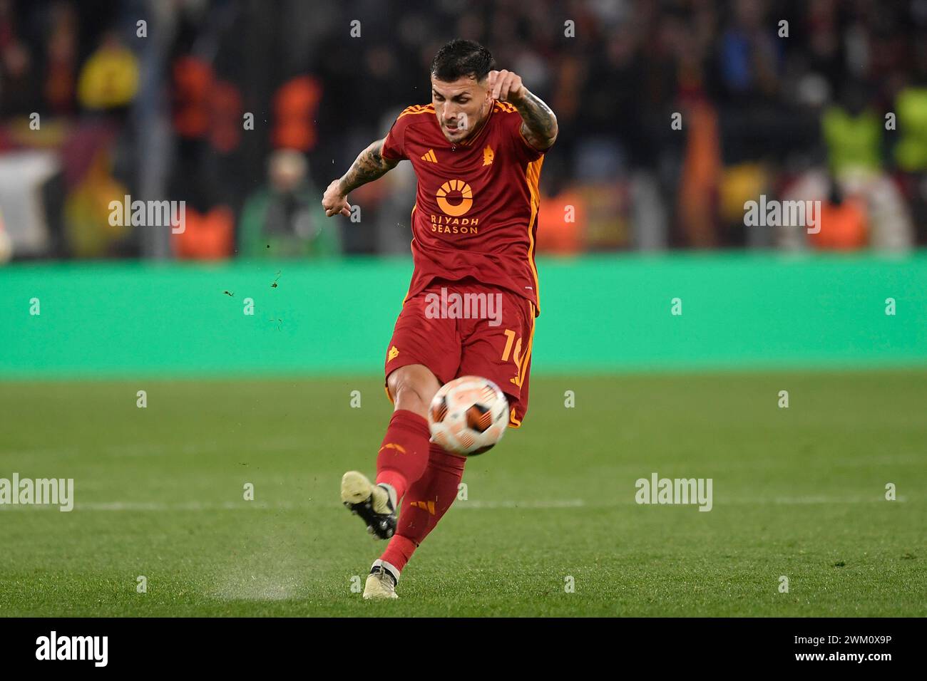 Leandro Paredes of AS Roma during the Europa League football match ...
