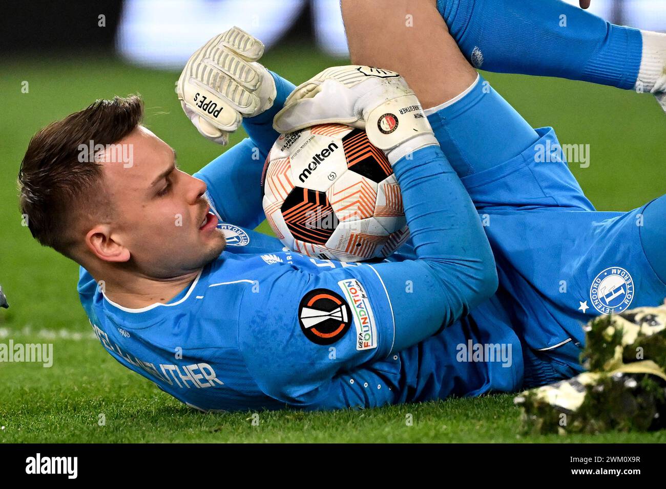 Timon Wellenreuther of Feyenoord during the Europa League football ...