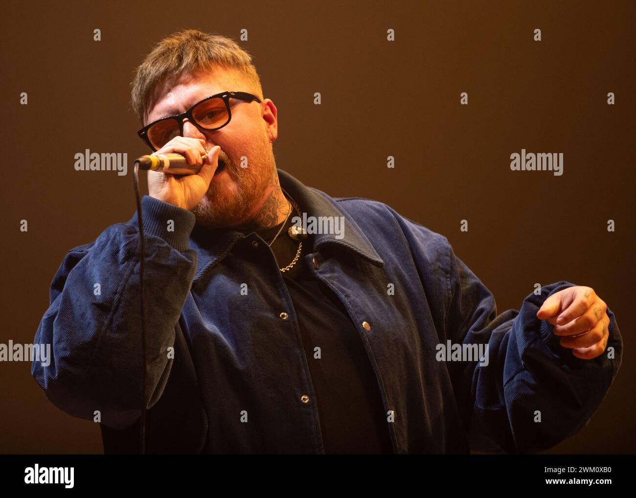 22 February 2024, Motorpoint Arena, Nottingham, UK. Event: Rick Astley ...