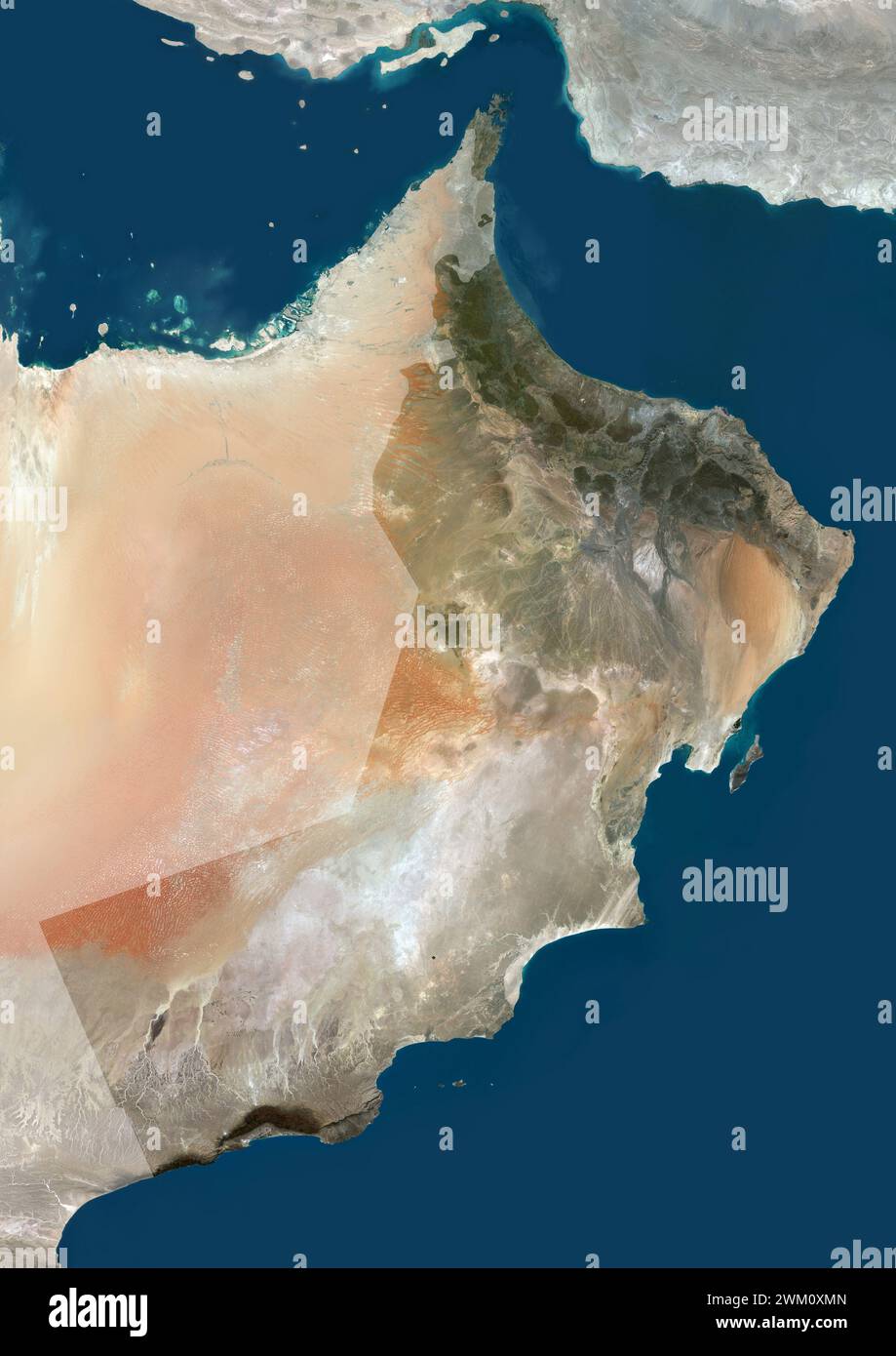 Map of oman hi-res stock photography and images - Alamy