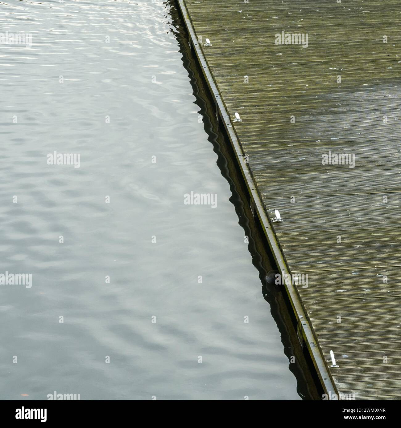 Water and Deck Jetty Stock Photo - Alamy