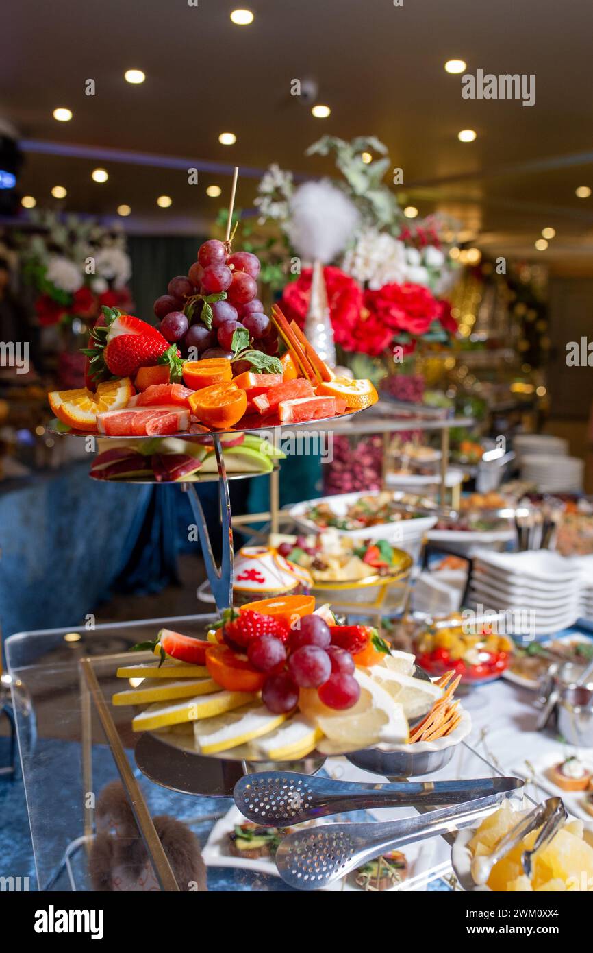 Catering for a elegant birthday celebration at a luxury hotel venue ...