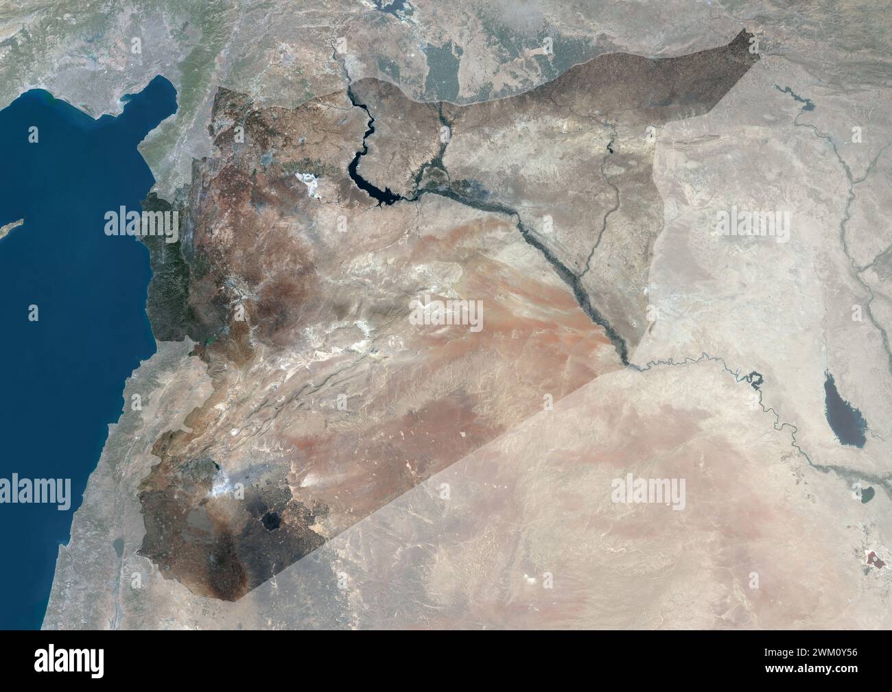Middle east syria satellite hi-res stock photography and images - Alamy