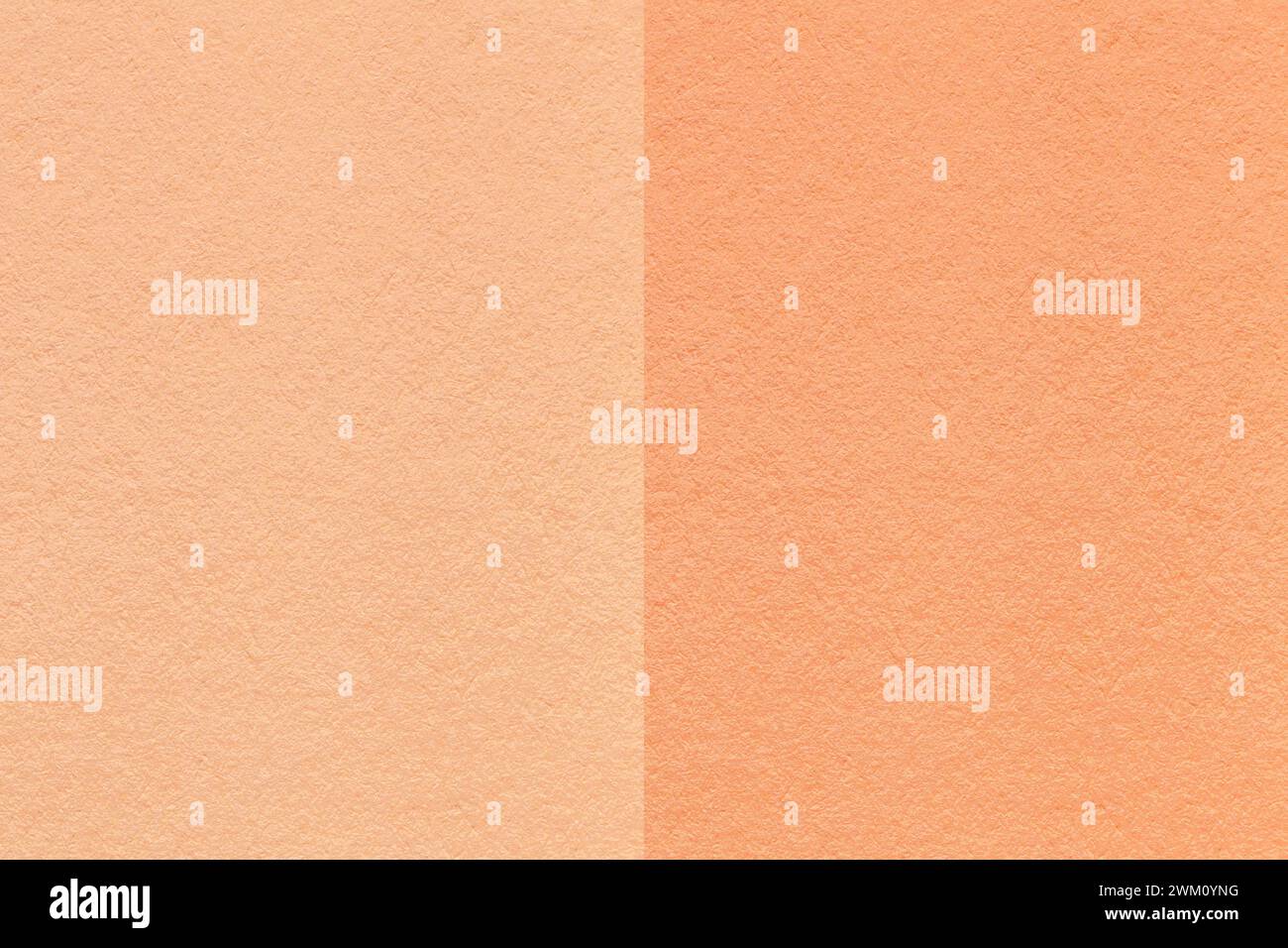 Color of the year 2024. Texture of craft peach fuzz and coral paper ...