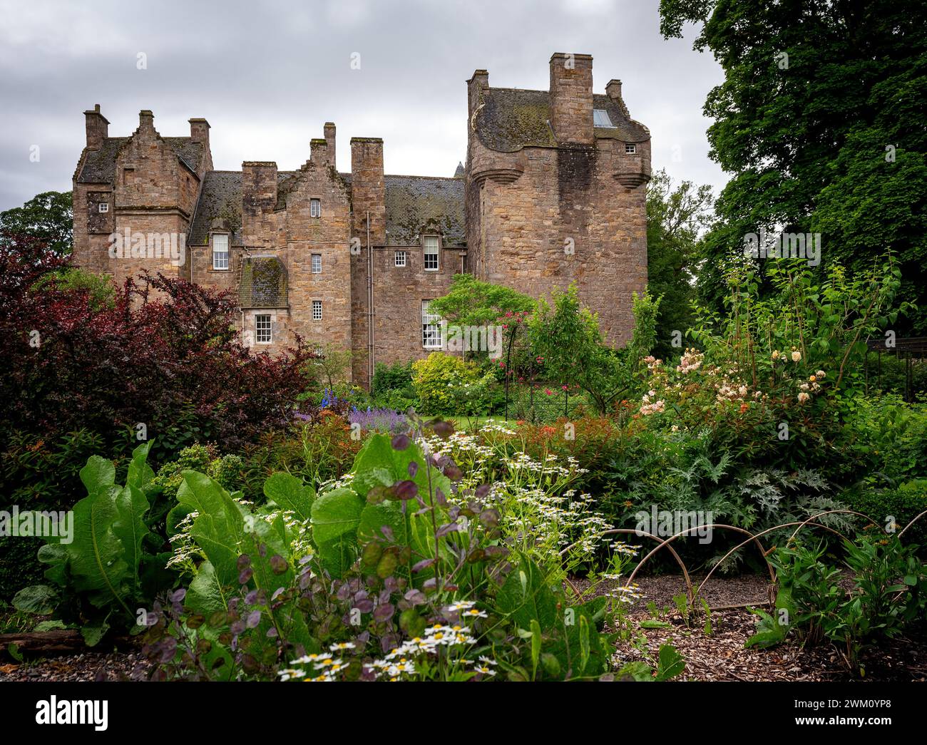 The lucious green and flowering gardens and produce grown at Kellie ...