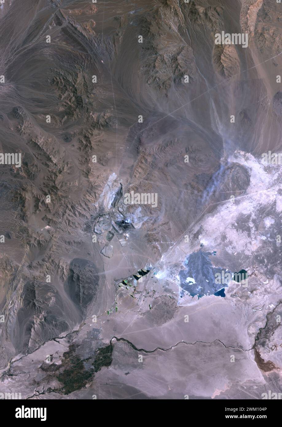 Open pit mining satellite image hi-res stock photography and images - Alamy