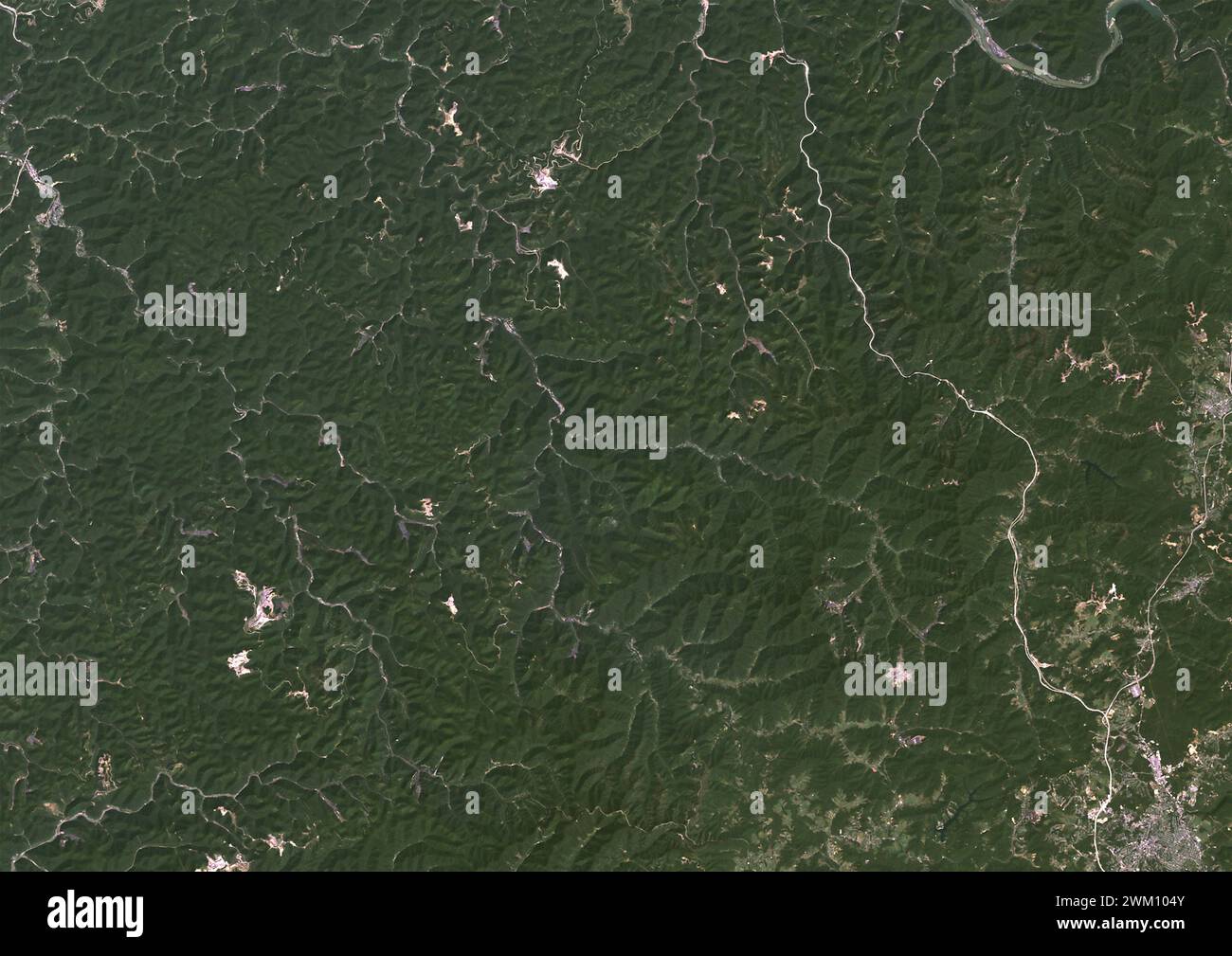 Coal mines aerial view hi-res stock photography and images - Alamy