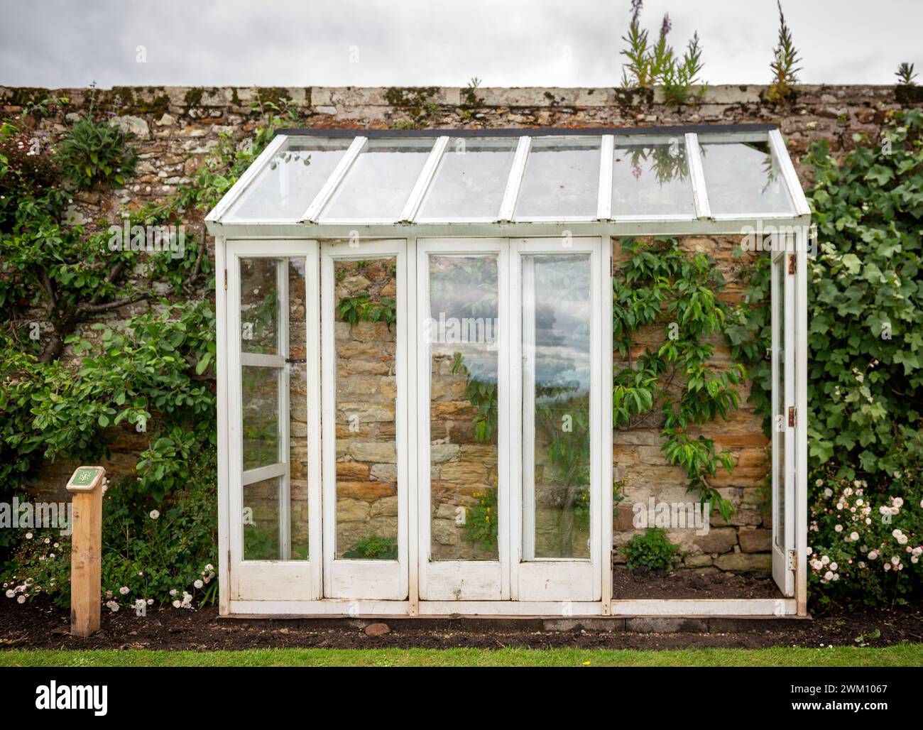 The lucious green and flowering gardens and produce grown at Kellie ...