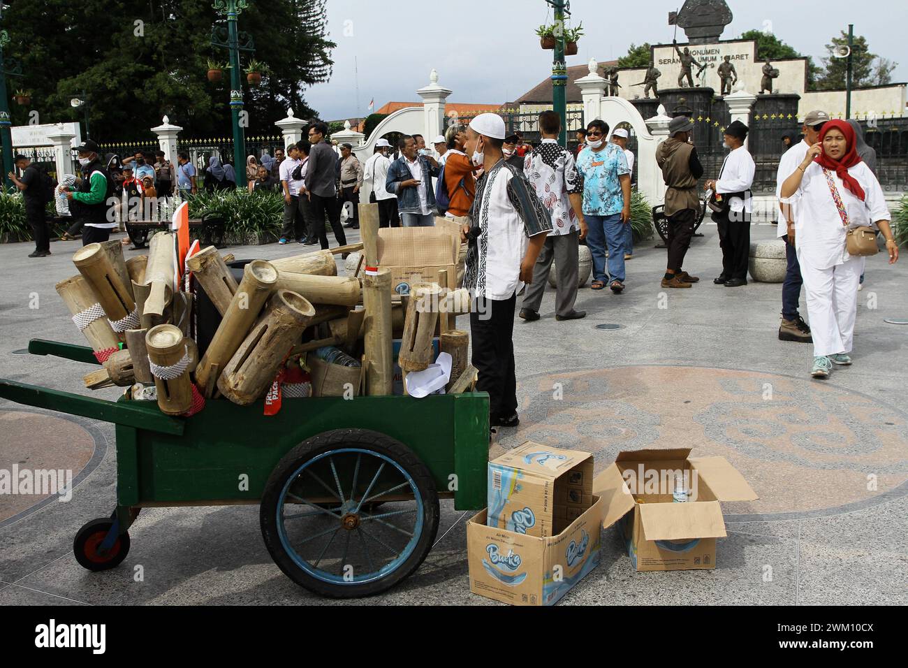 February 23, 2024, Yogyakarta, Special Region Of Yogyakarta, Indonesia ...