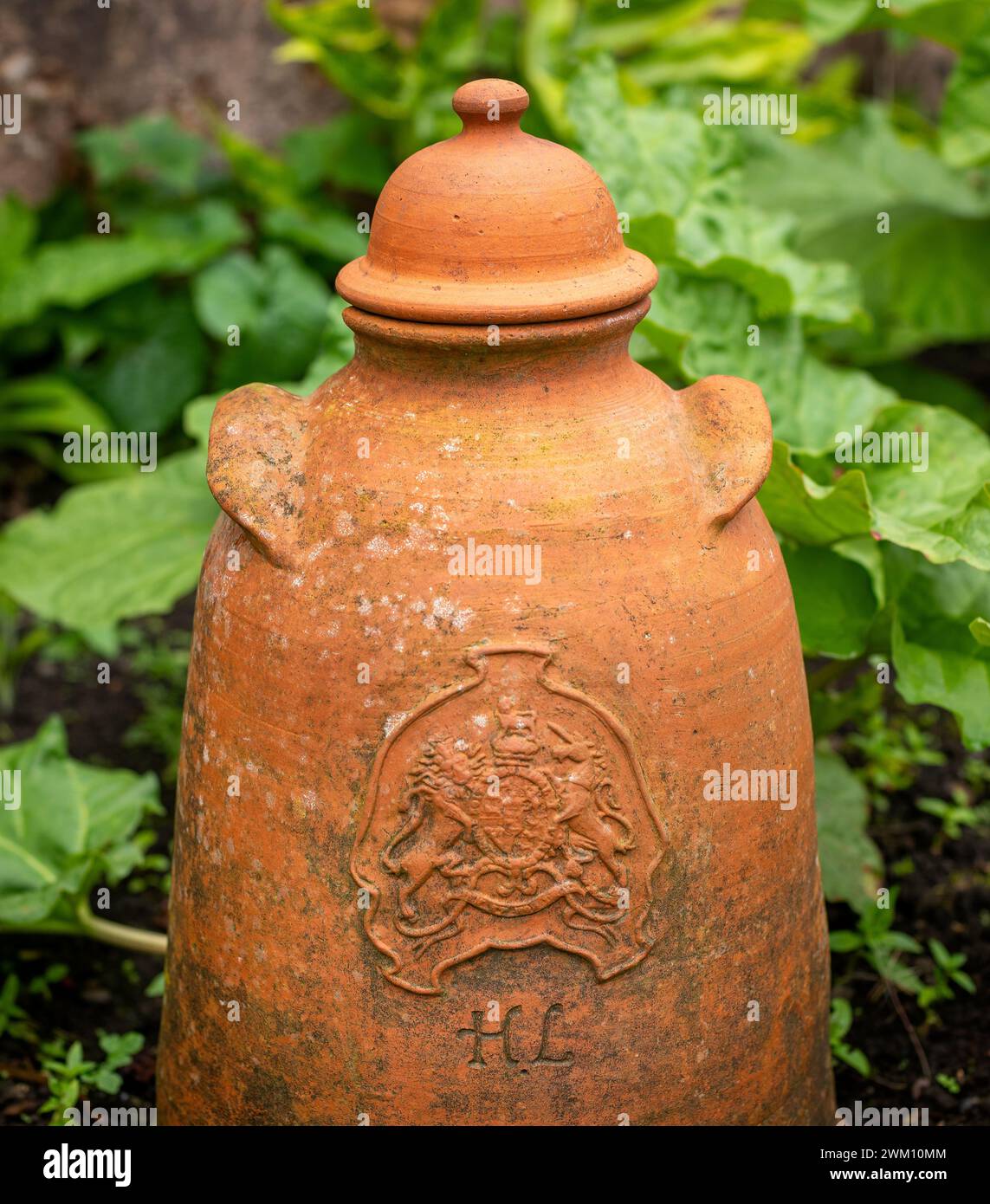 The lucious green and flowering gardens and produce grown at Kellie ...