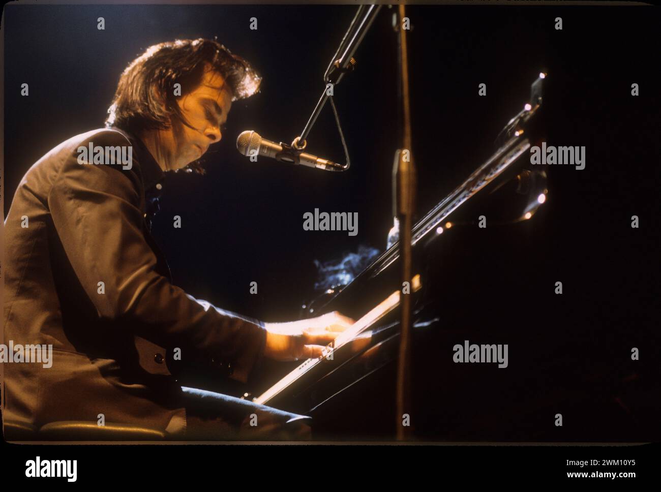 3824784 Nick Cave; (add.info.: Milan, September 1999. Australian singer ...