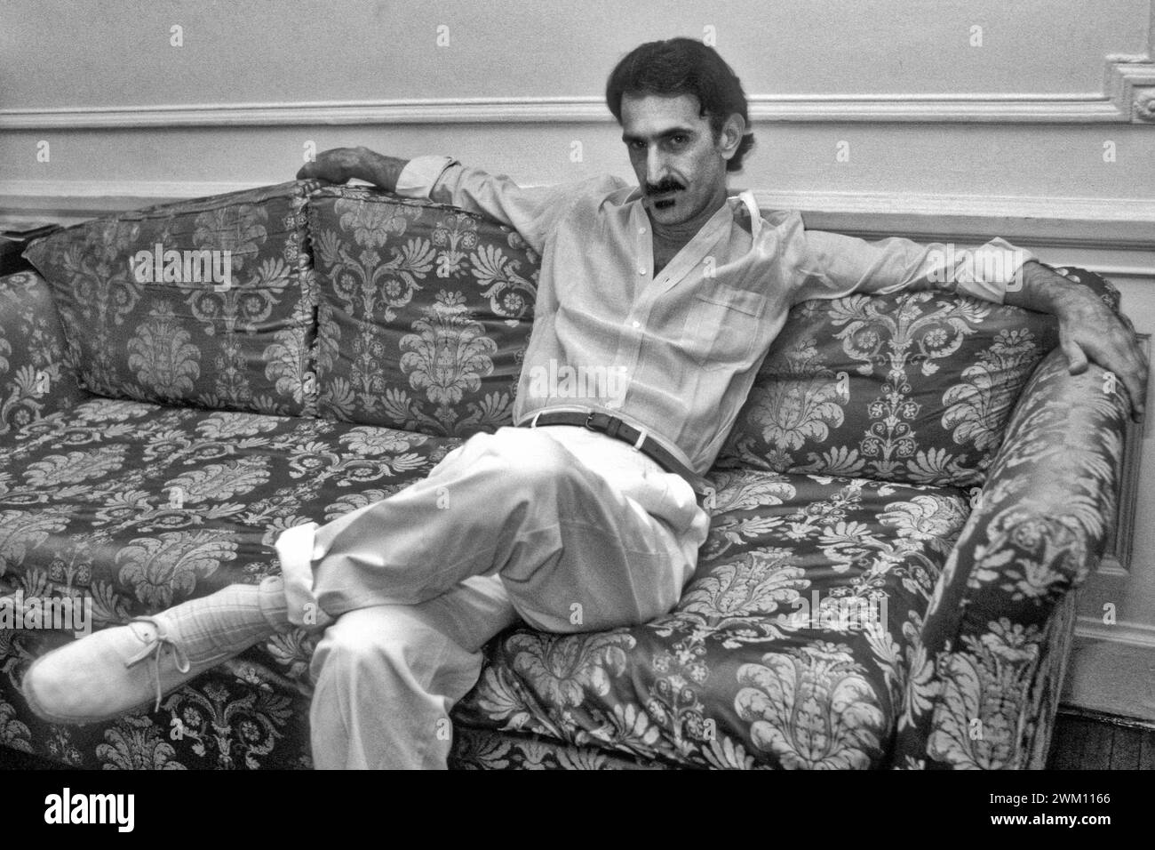 3825035 Frank Zappa; (add.info.: Rome, 1982. American rock musician and ...