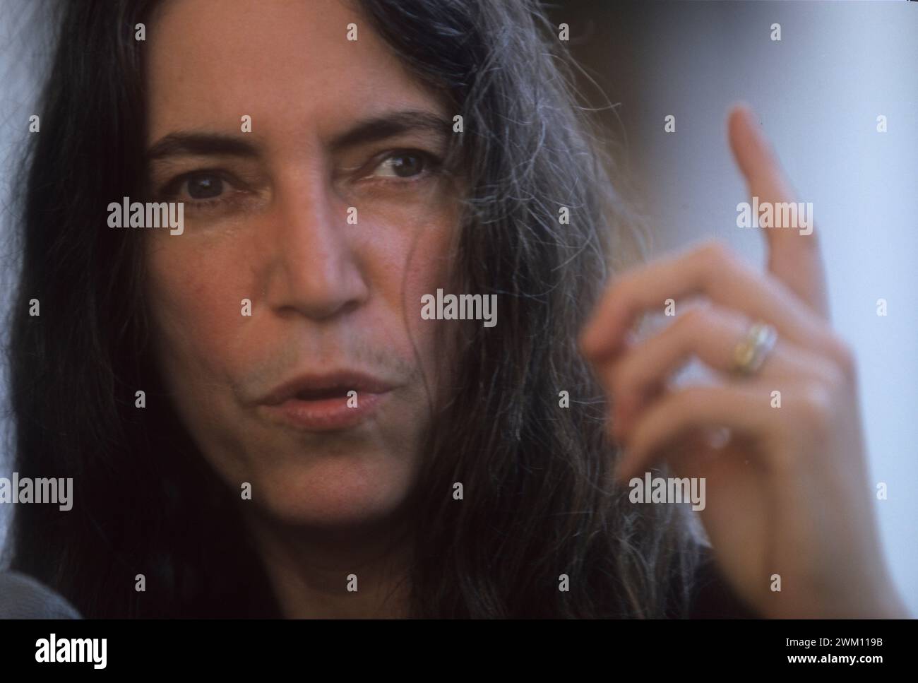 3824923 Patti Smith; (add.info.: Venice, 1999. American singer ...