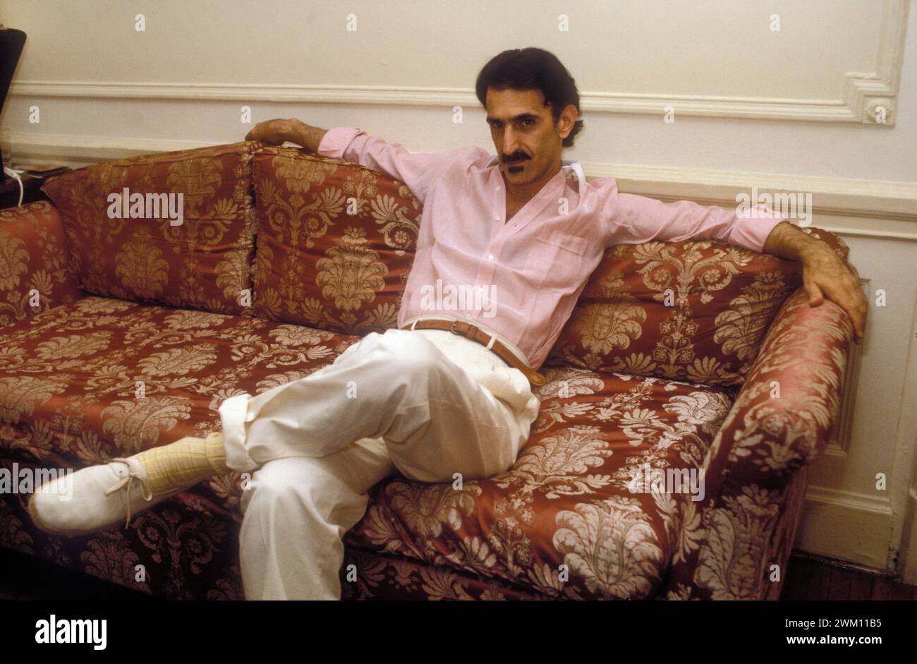 3825056 Frank Zappa; (add.info.: Rome, 1982. American rock musician and ...