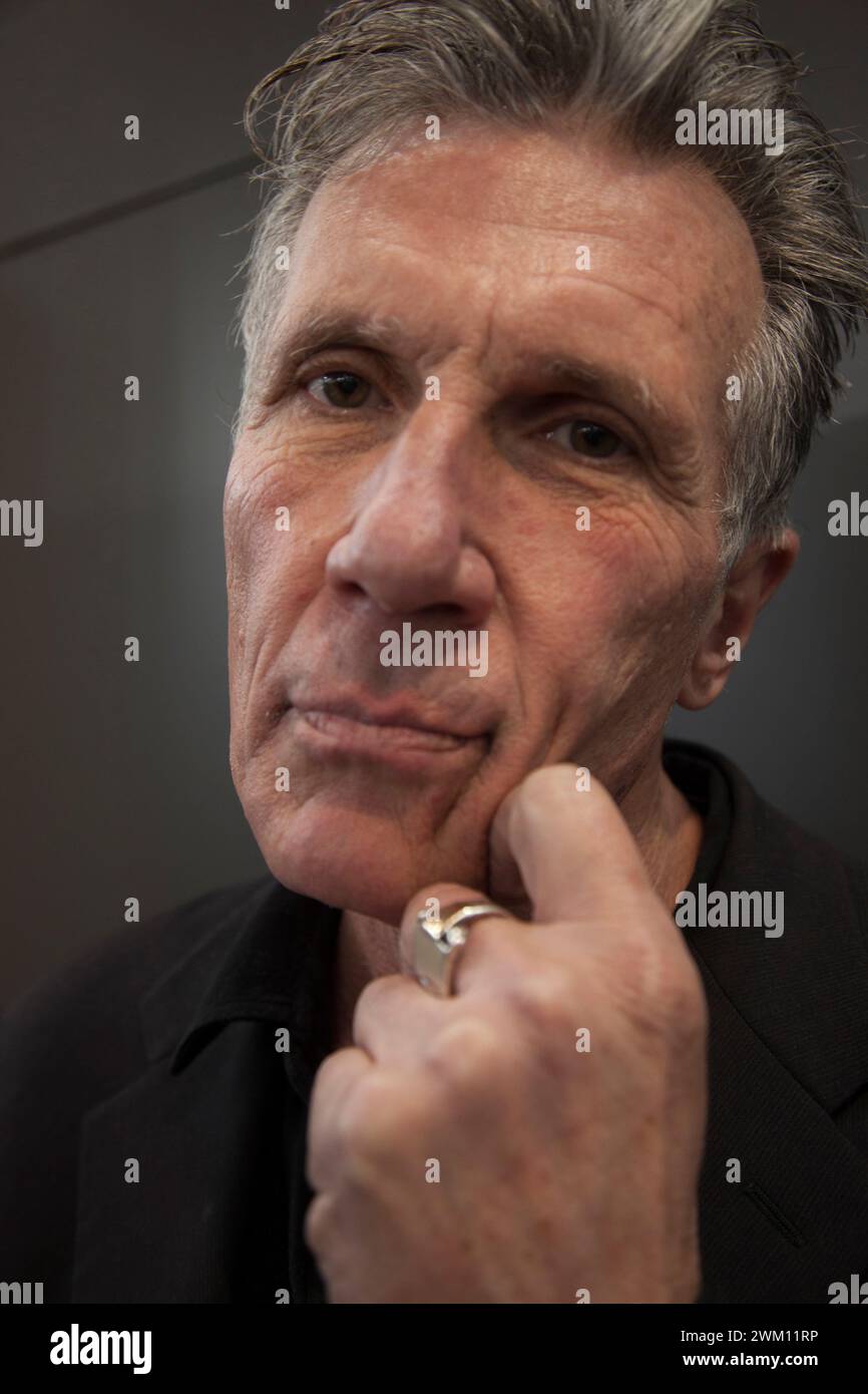 3825567 Michael Cunningham; (add.info.: Paris, 2015. American writer Michael Cunningham / Parigi ...