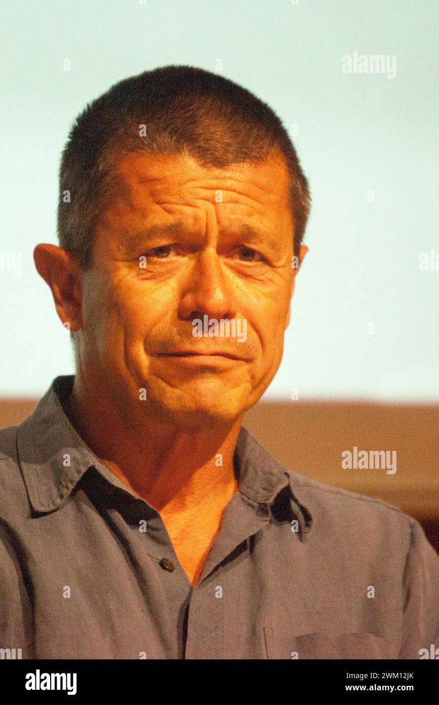 3826558 Emmanuel Carrère; (add.info.: Turin, 2015. French writer ...
