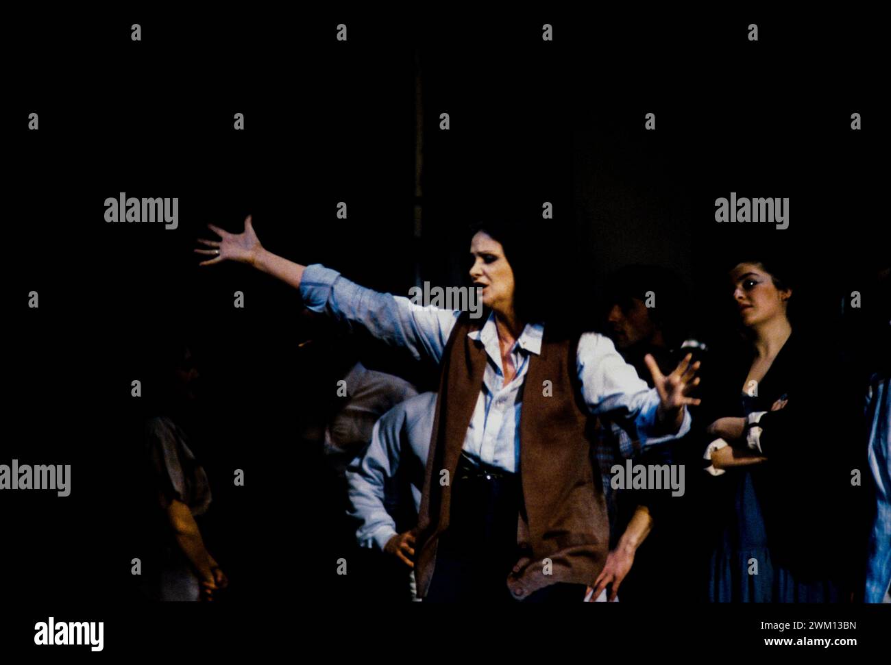 3827492 Luciano Berio; (add.info.: Milan, La Scala Theater, 9 march ...