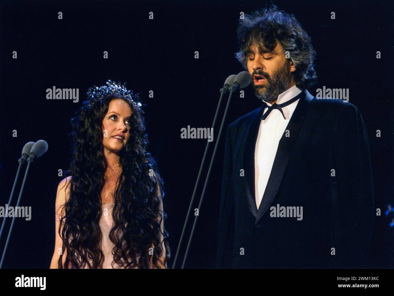 3827691 Andrea Bocelli; (add.info.: New York City, July 6, 2000. Pop ...