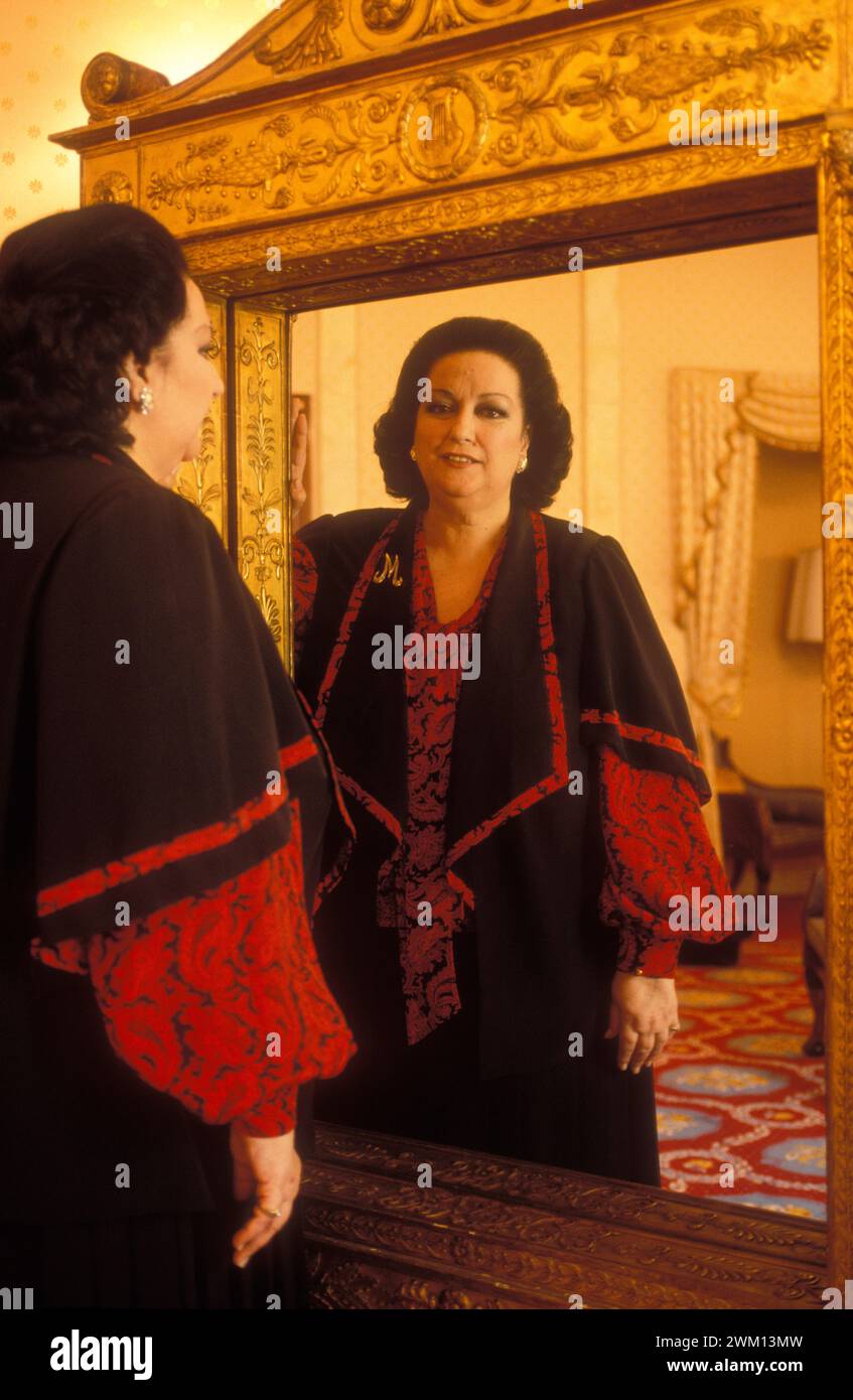 Montserrat caballe hi-res stock photography and images - Alamy