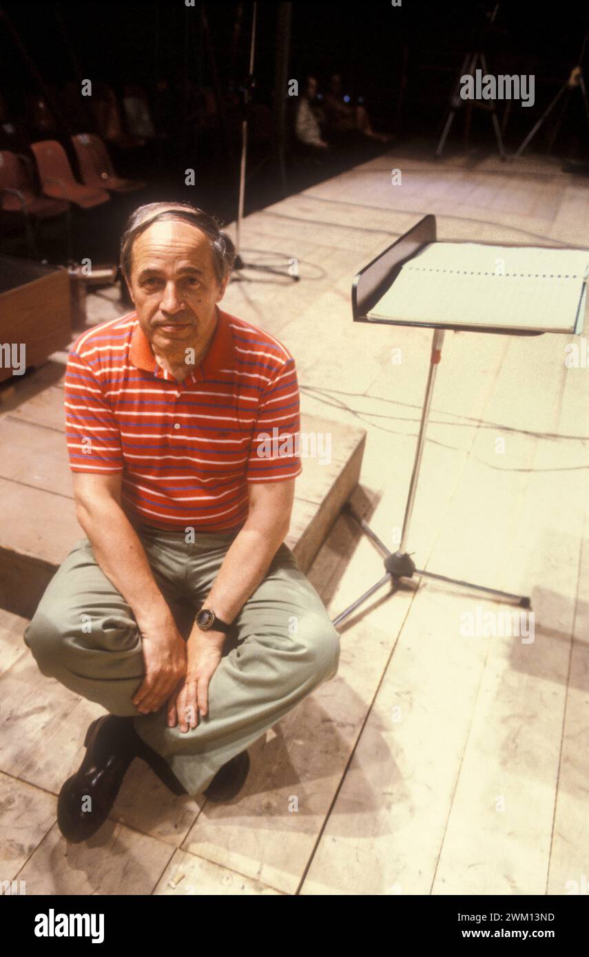 3827762 Pierre Boulez; (add.info.: French composer and conductor Pierre ...