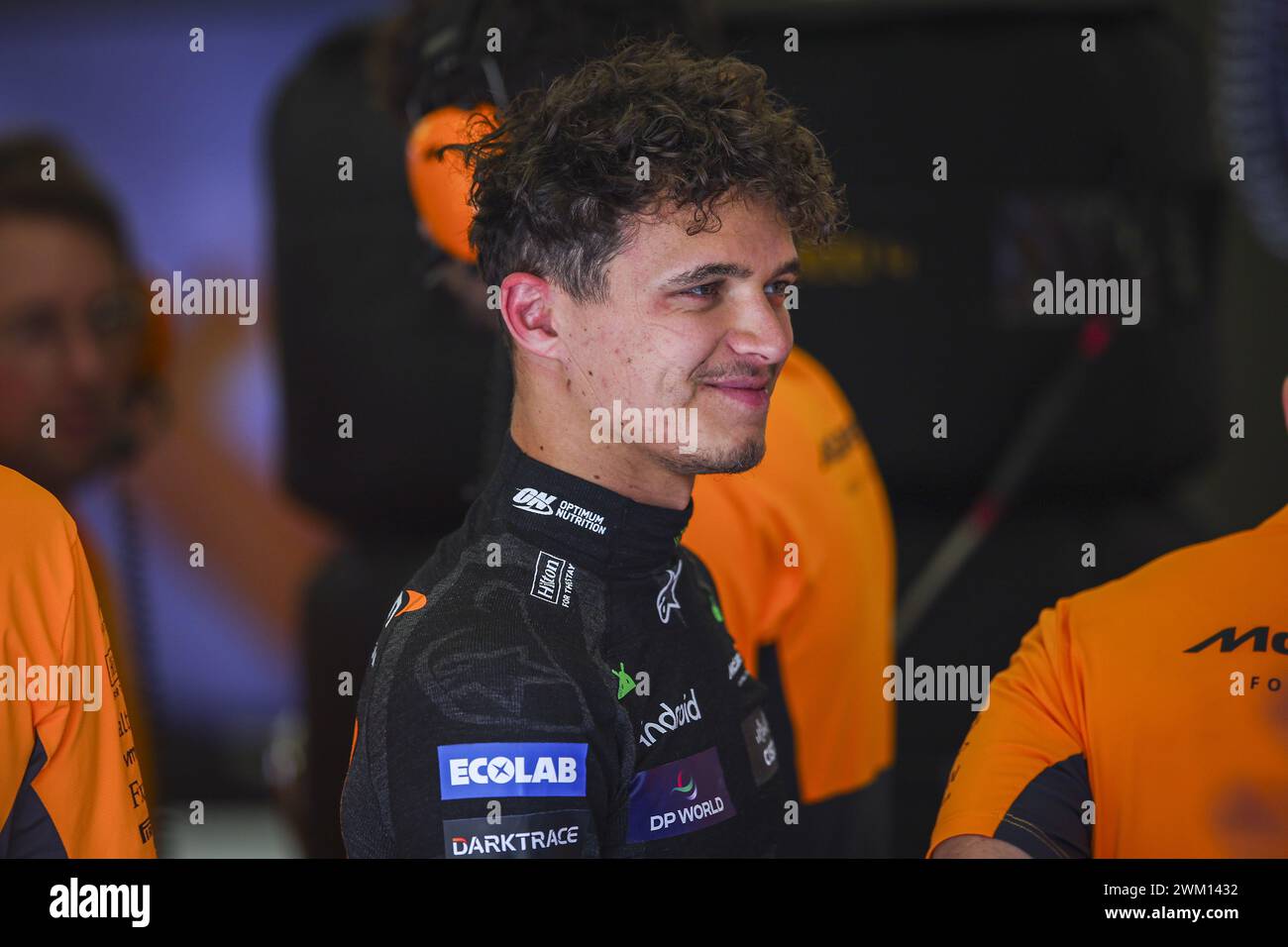 NORRIS Lando (gbr), McLaren F1 Team MCL38, portrait during the Formula 1 Aramco pre-season ...