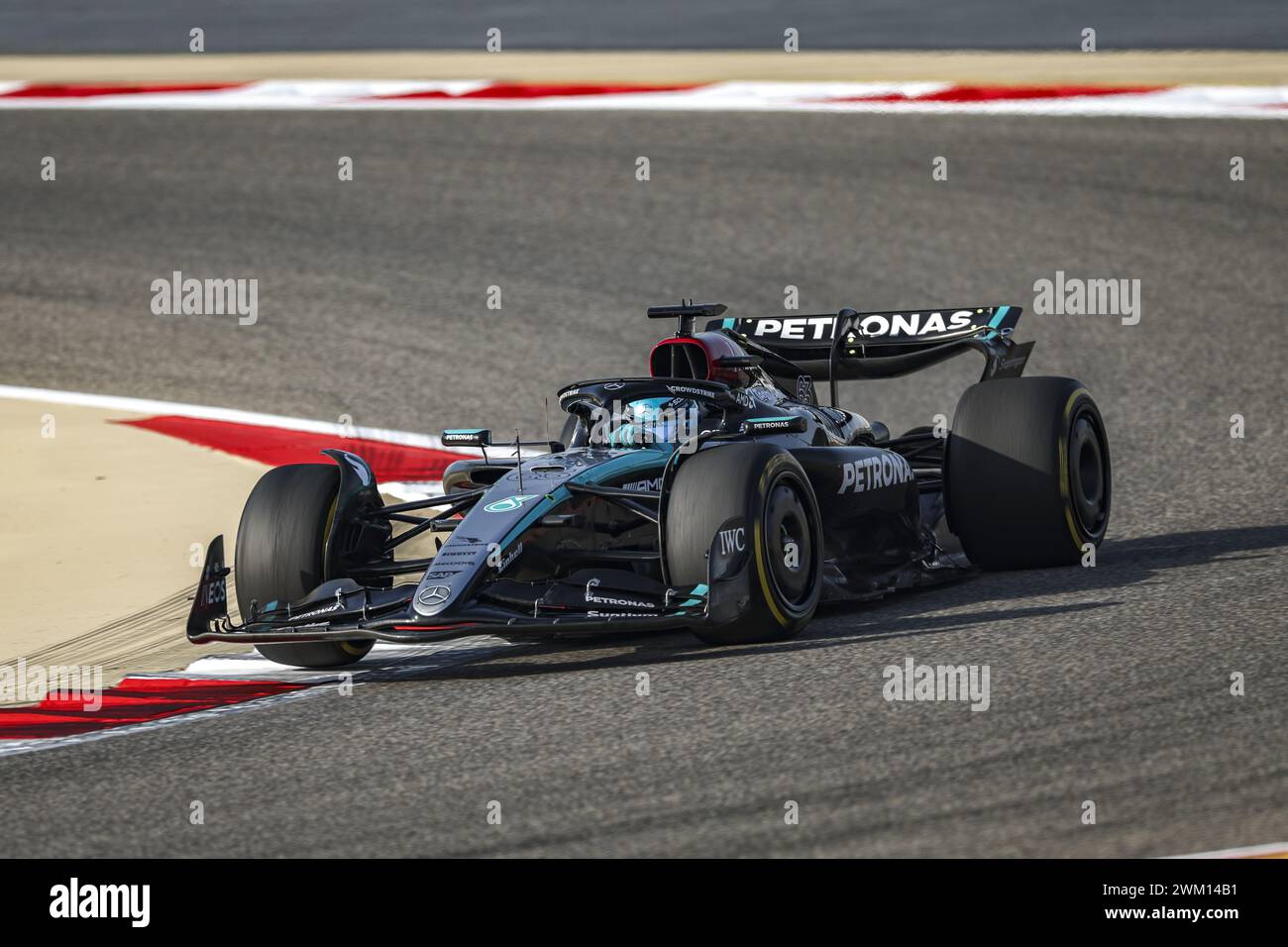 63 RUSSELL George (gbr), Mercedes AMG F1 Team W15, action during the ...