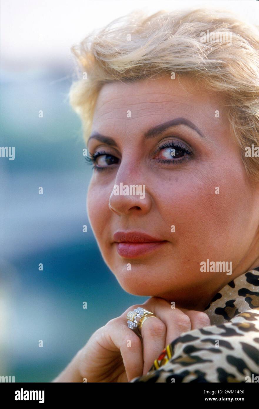 3828877 Maria Guleghina; (add.info.: Rome, Castel Sant'Angelo, 1998 ...