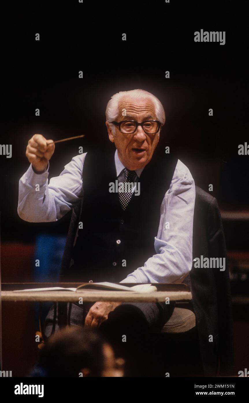 3829206 Ferdinand Leitner; (add.info.: Rome, 1989. German conductor ...