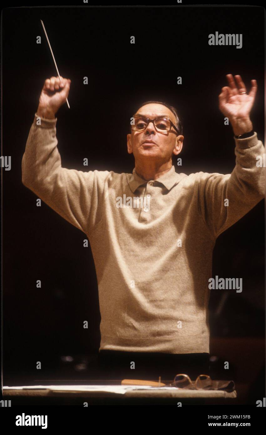 3829666 Ennio Morricone; (add.info.: Rome, Pius XII Auditorium, 7-11 ...