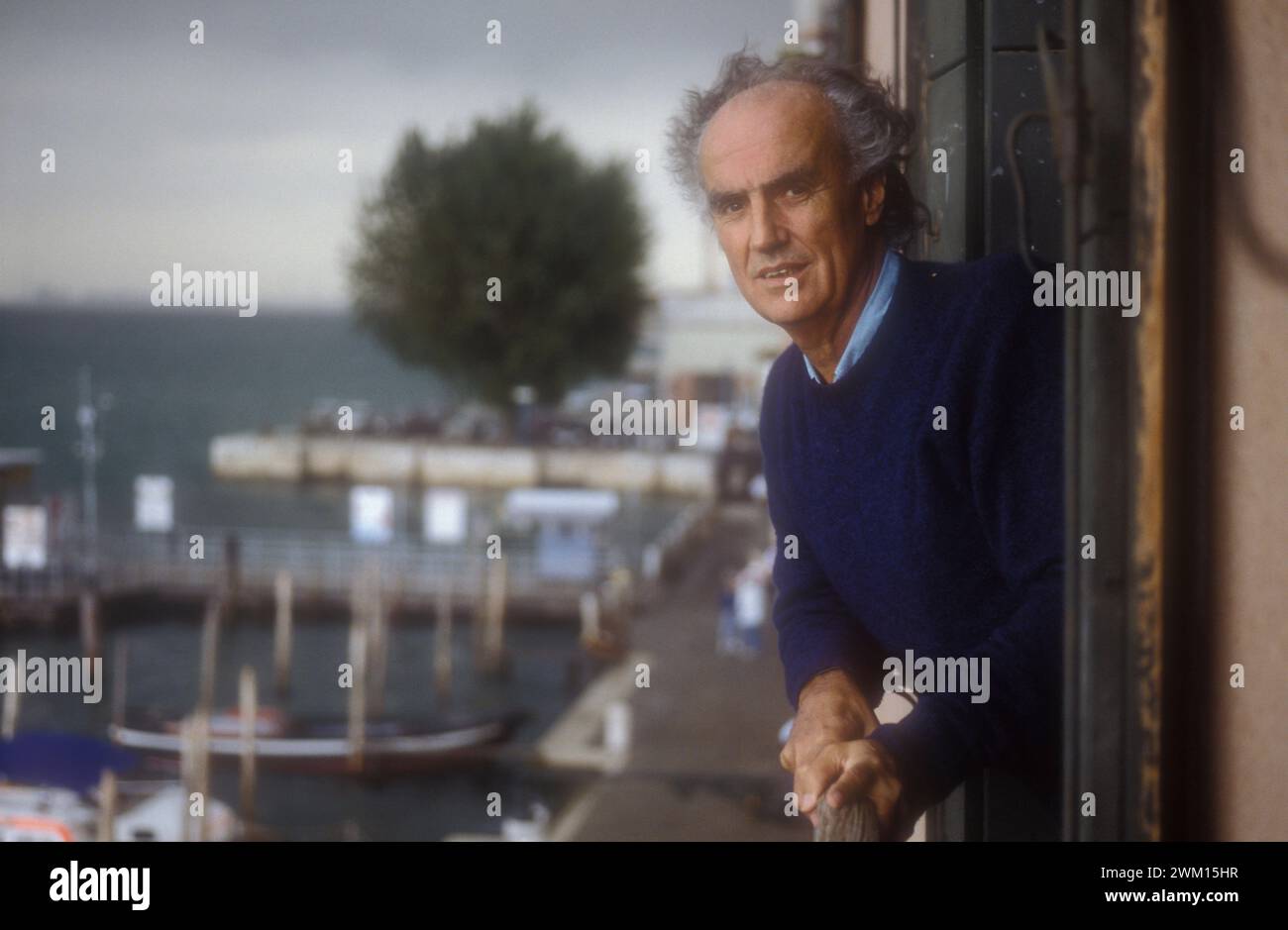 3829832 Luigi Nono in His House (1988) Luigi Nono; (add.info.: Venice ...