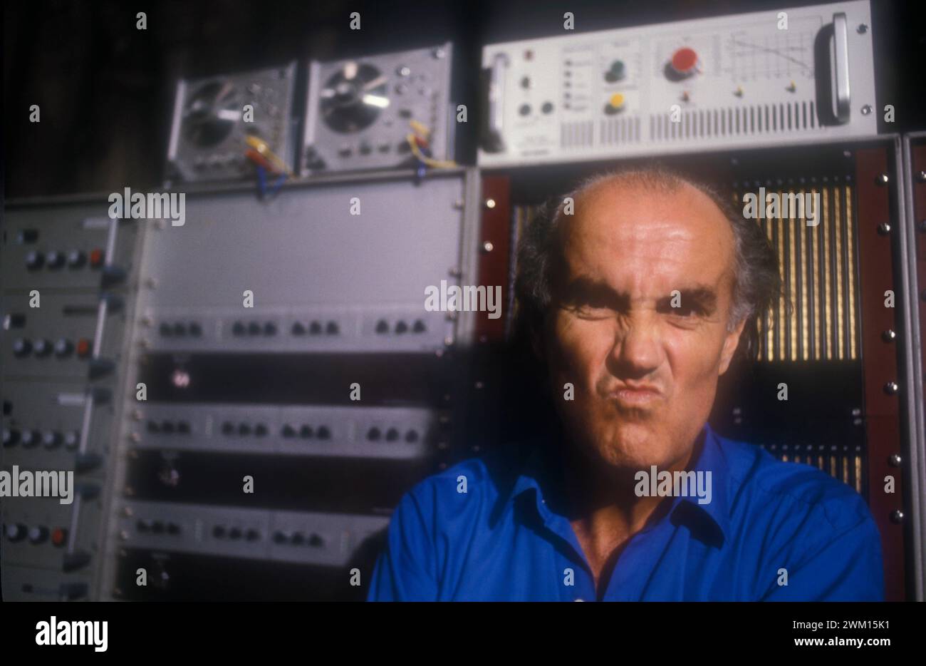 3829830 Luigi Nono; (add.info.: Venice, 1982. Italian composer Luigi ...