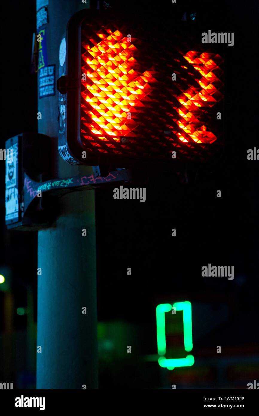 Nighttime traffic with car hi-res stock photography and images - Alamy