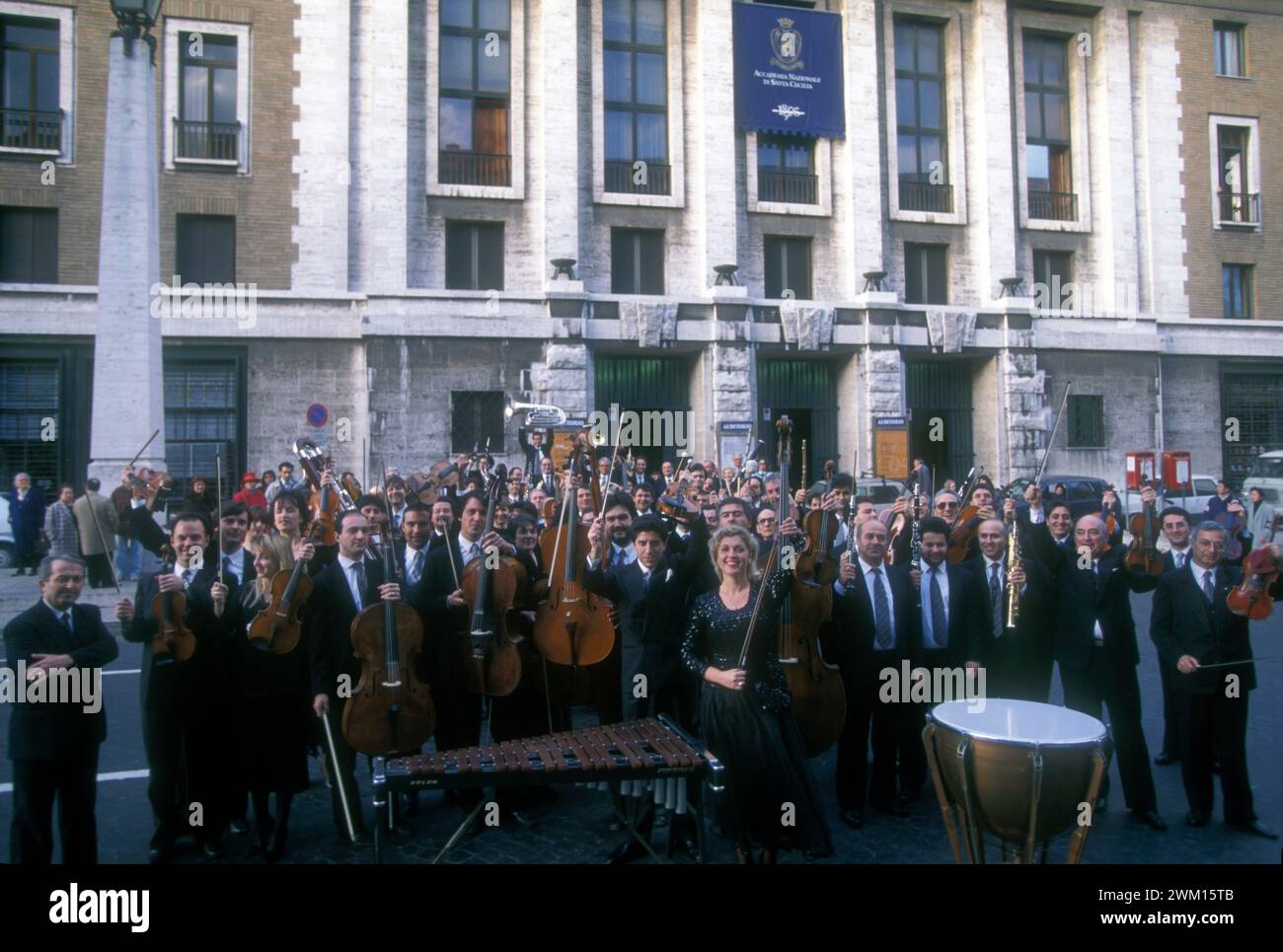 Orchestra dell accademia nazionale di santa cecili hi-res stock ...