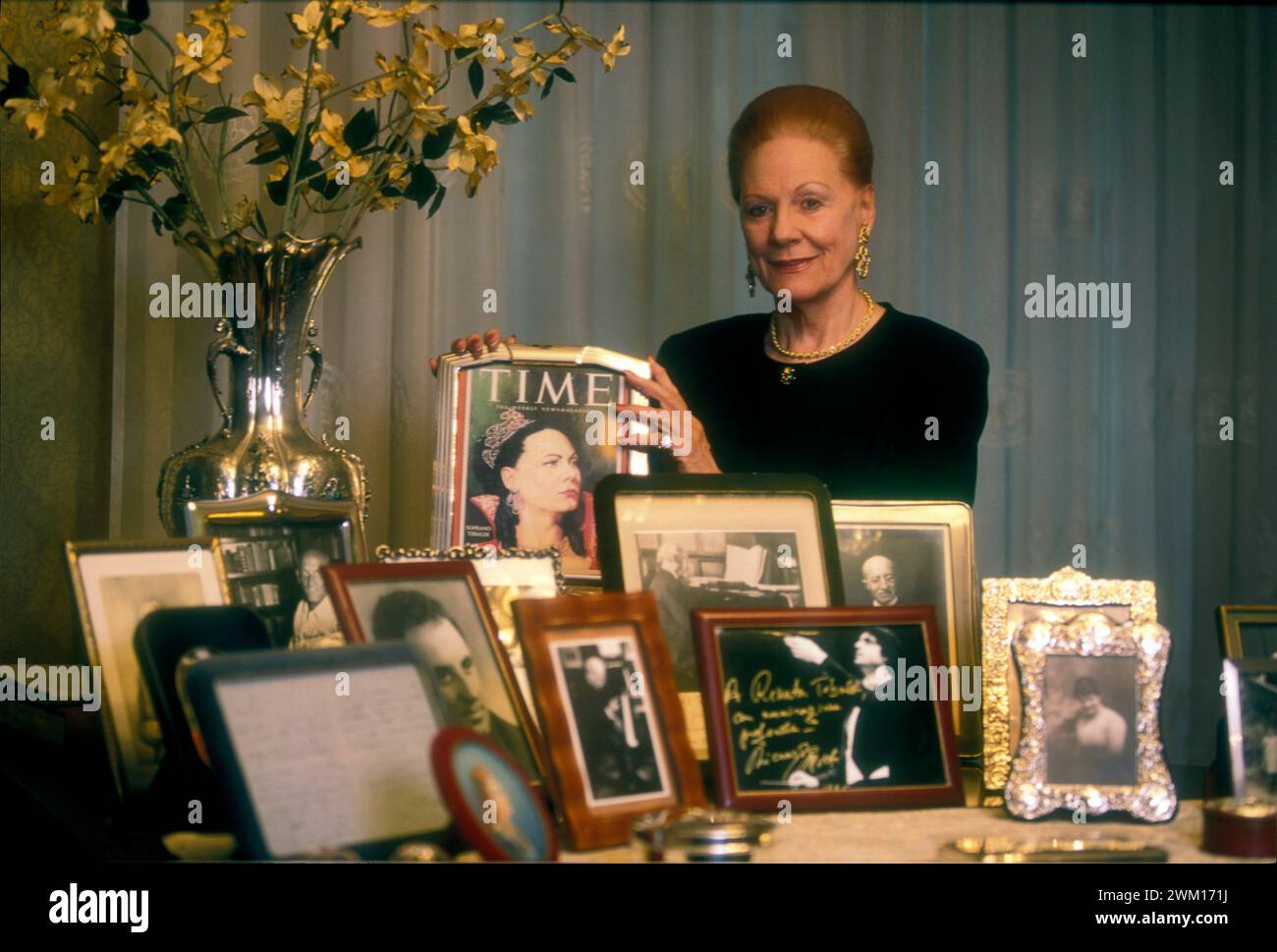 3831157 Renata Tebaldi; (add.info.: Milan, 1995. Italian soprano Renata ...