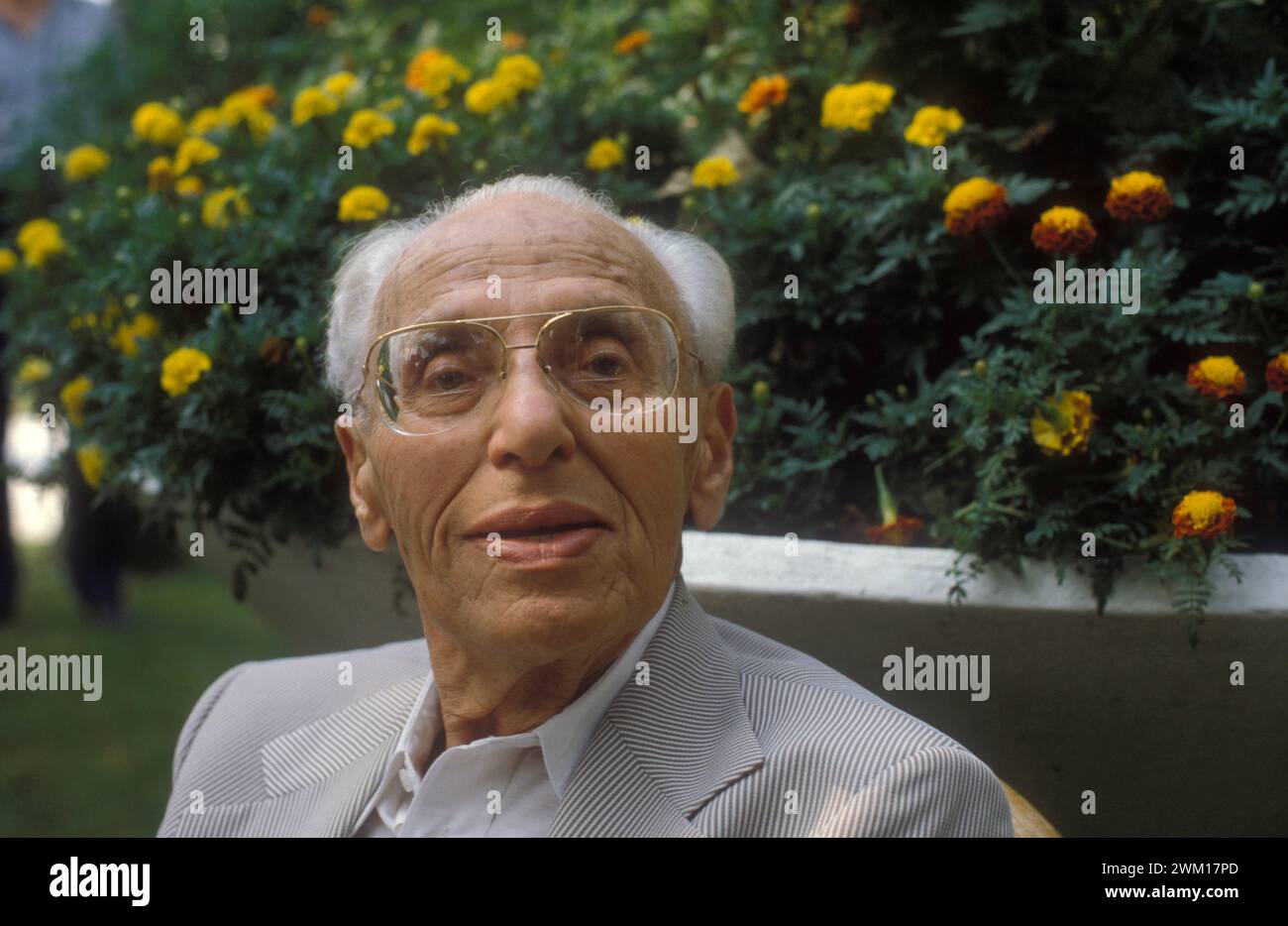 3831902 George Cukor; (add.info.: Venice Film Festival 1982. American ...
