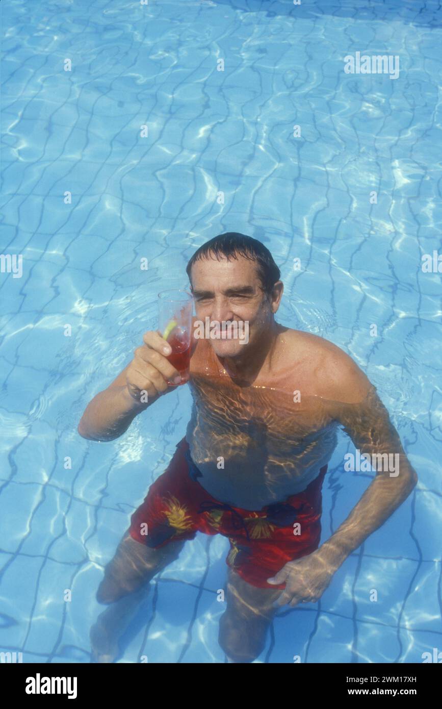 3832144 Vittorio Gassman; (add.info.: Taormina (Messina), 1986. Italian ...