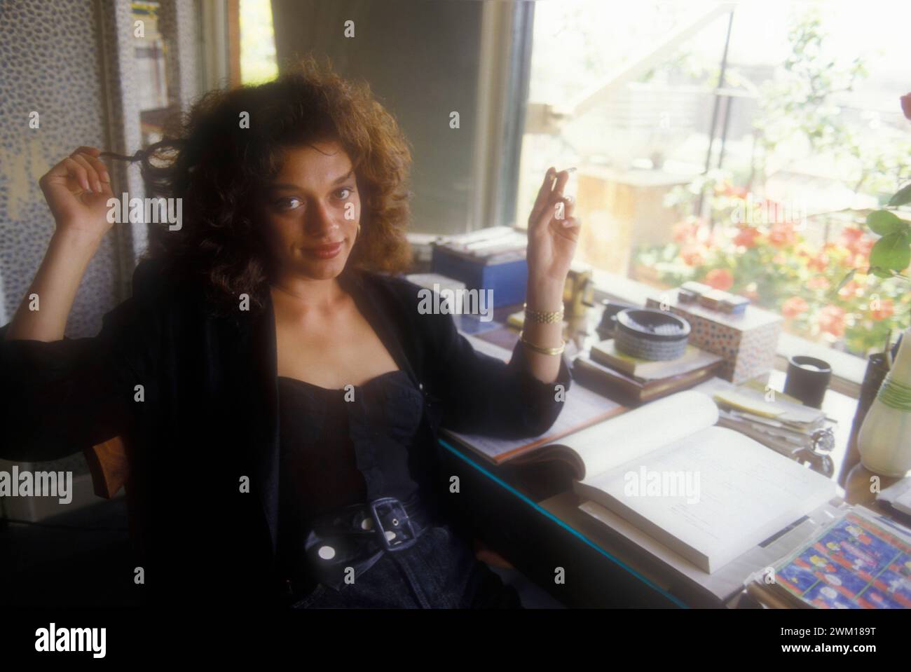 3832822 Carolina Rosi; (add.info.: Rome, 1993. Italian actress Carolina Rosi / Roma, 1993. L ...