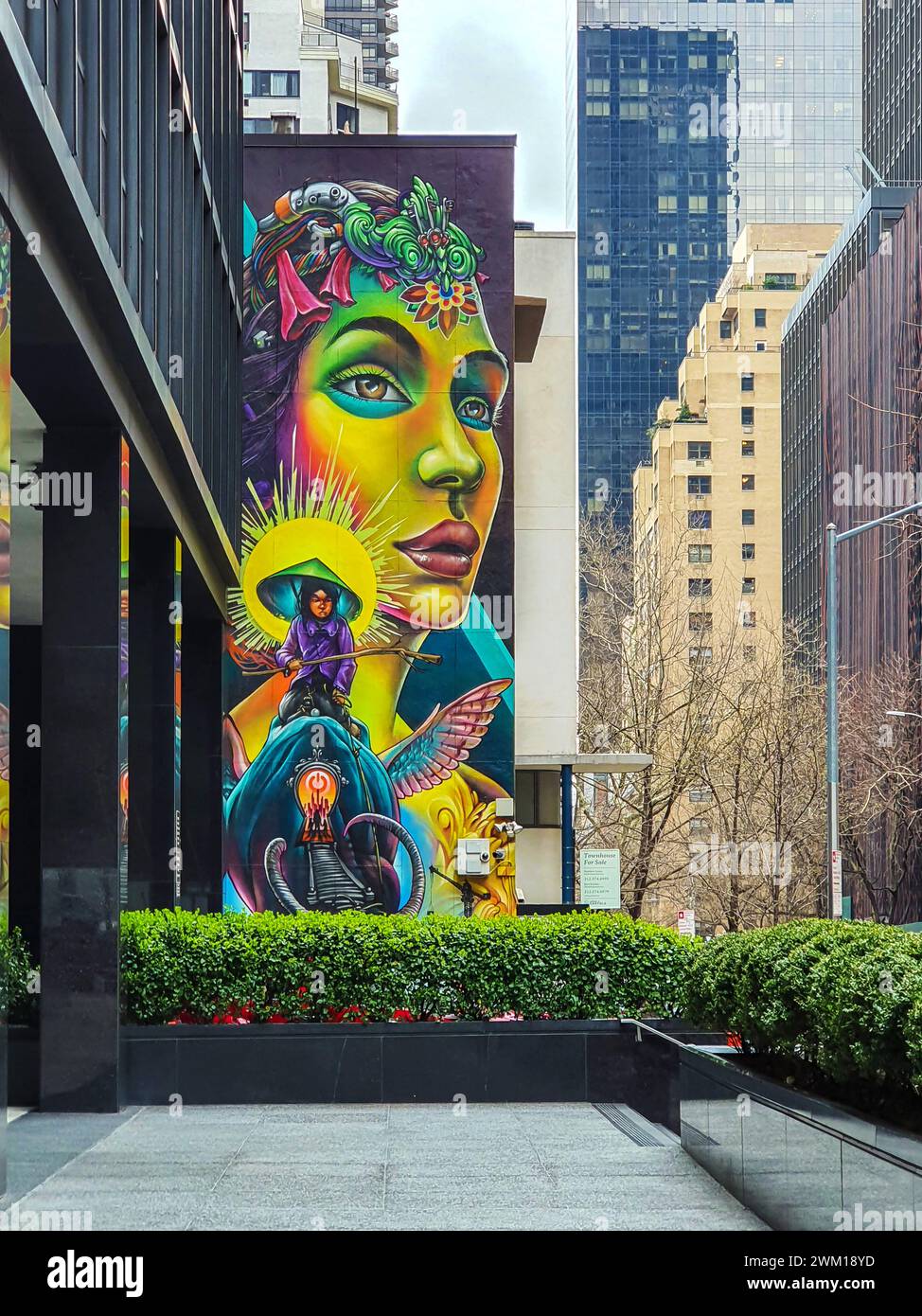 Technicolor murals hi-res stock photography and images - Alamy