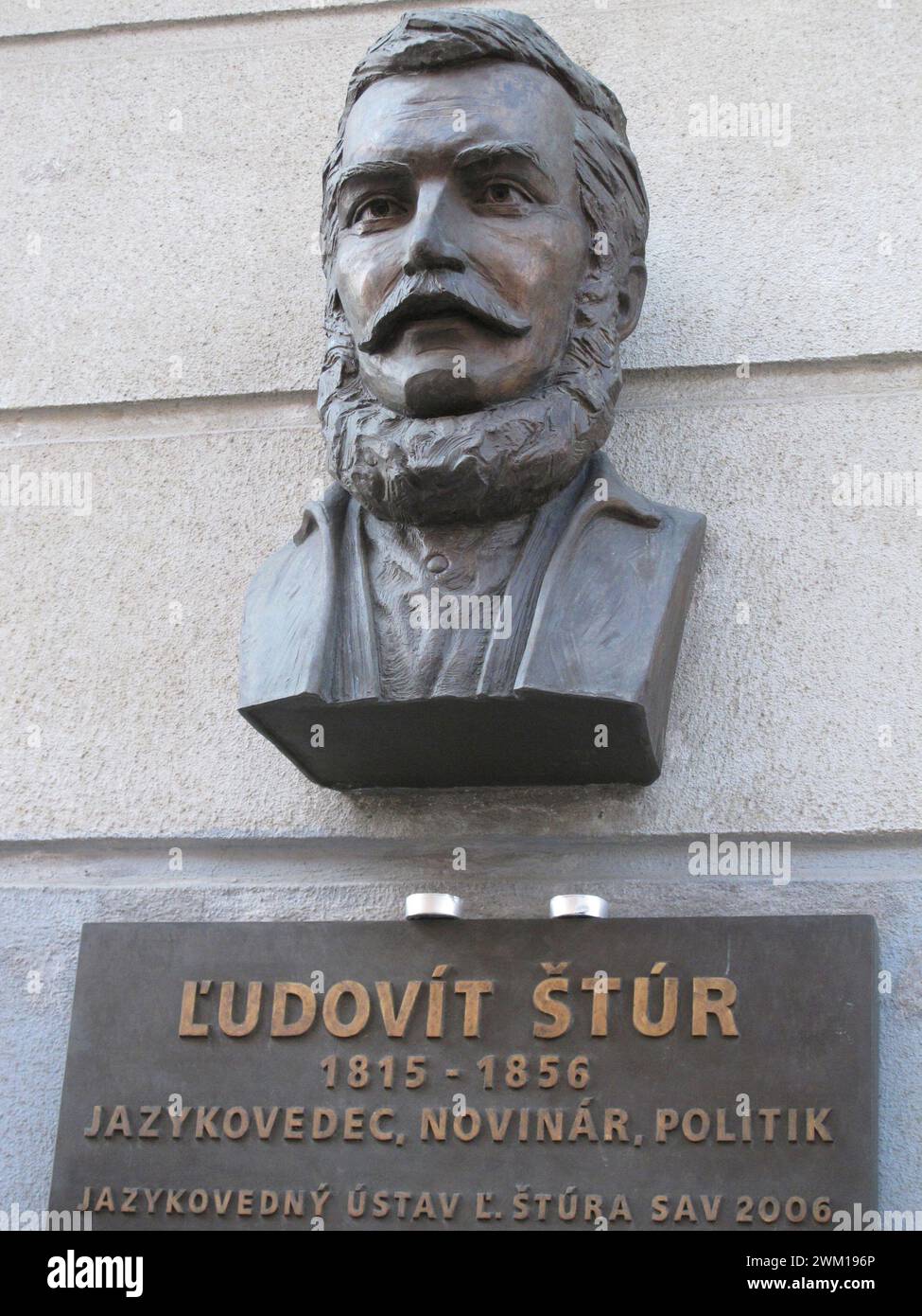 Monumento a ludovit stur hi-res stock photography and images - Alamy
