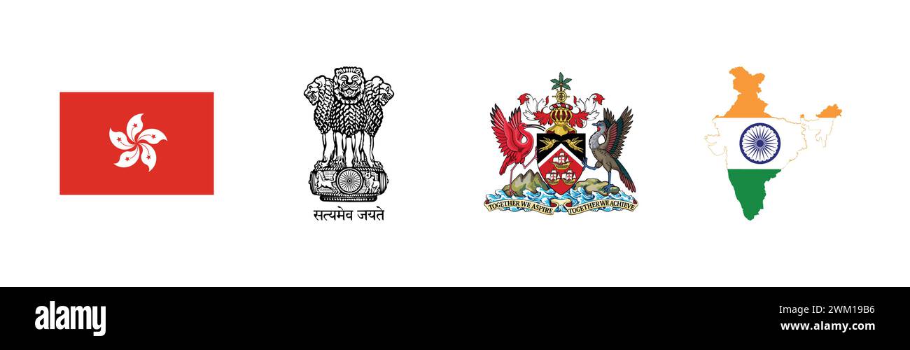 Coat of arms of trinidad and tobago Stock Vector Images - Alamy