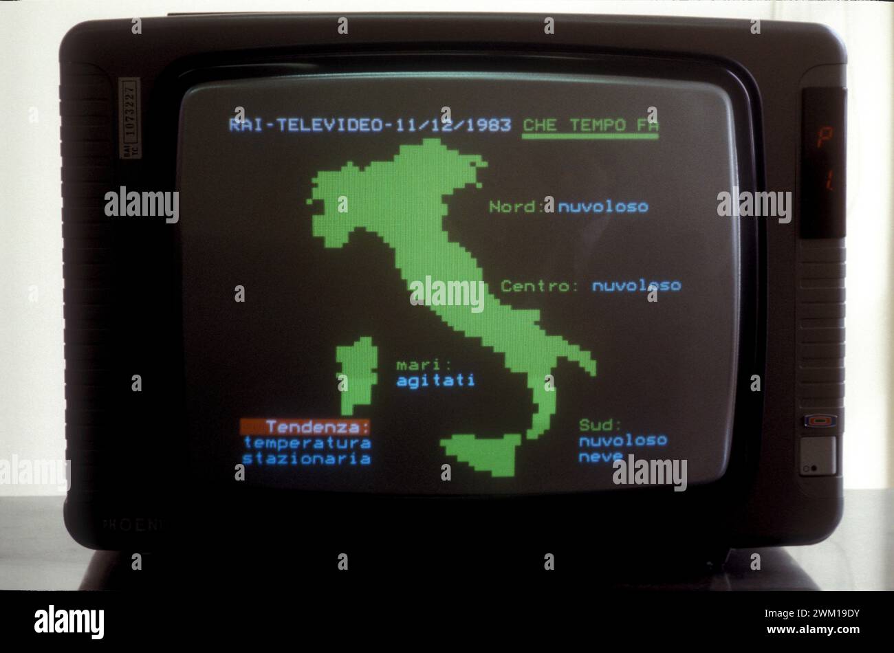 Televisione rai hi-res stock photography and images - Alamy