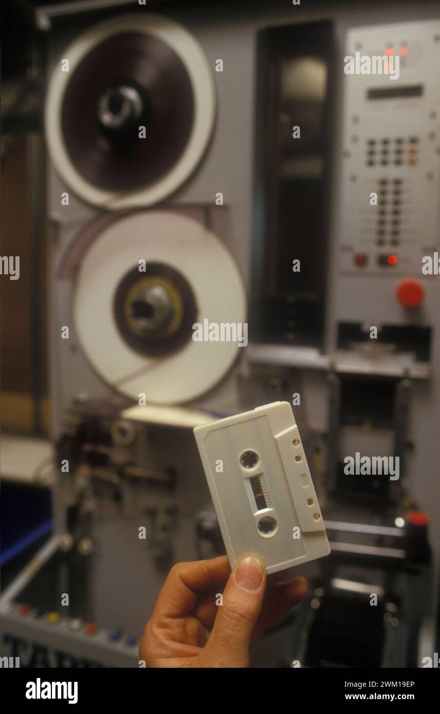 Audio cassette manufacturing hi-res stock photography and images - Alamy