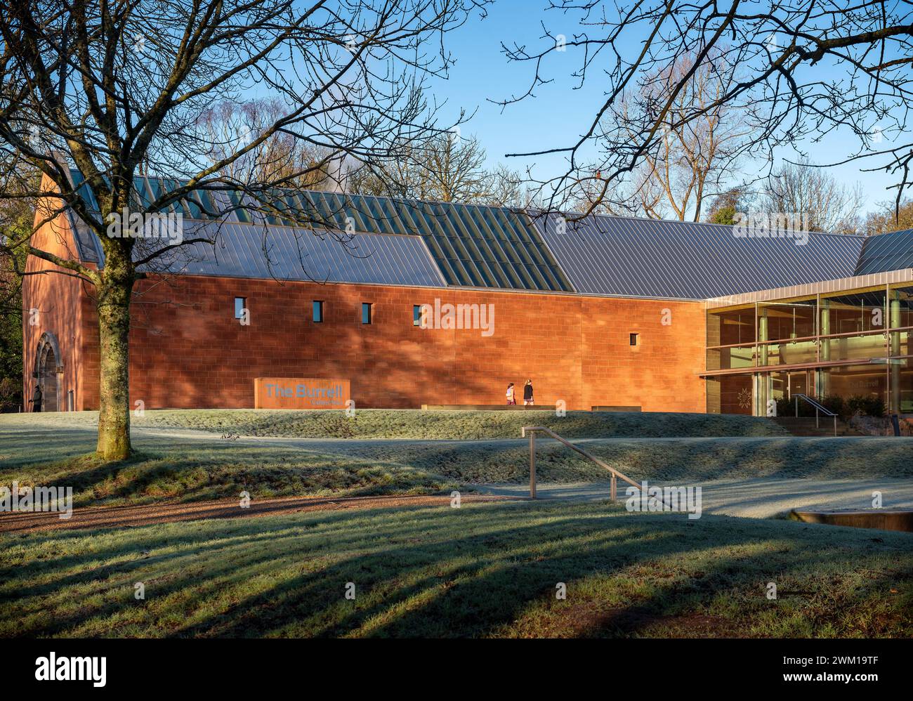 The Burrell Collection Museum and Art Gallery, within Pollok Park in ...