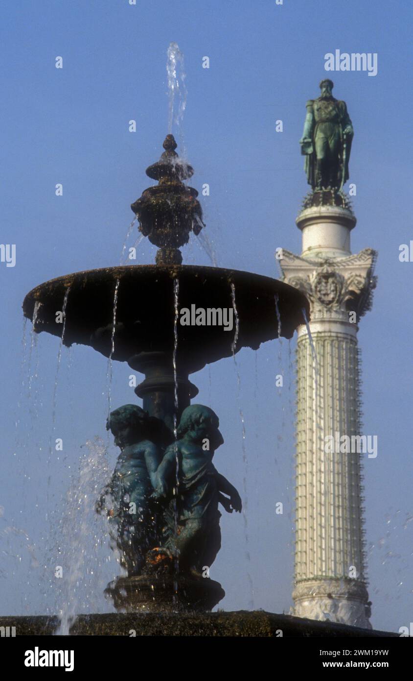Colonne pedro iv hi-res stock photography and images - Alamy