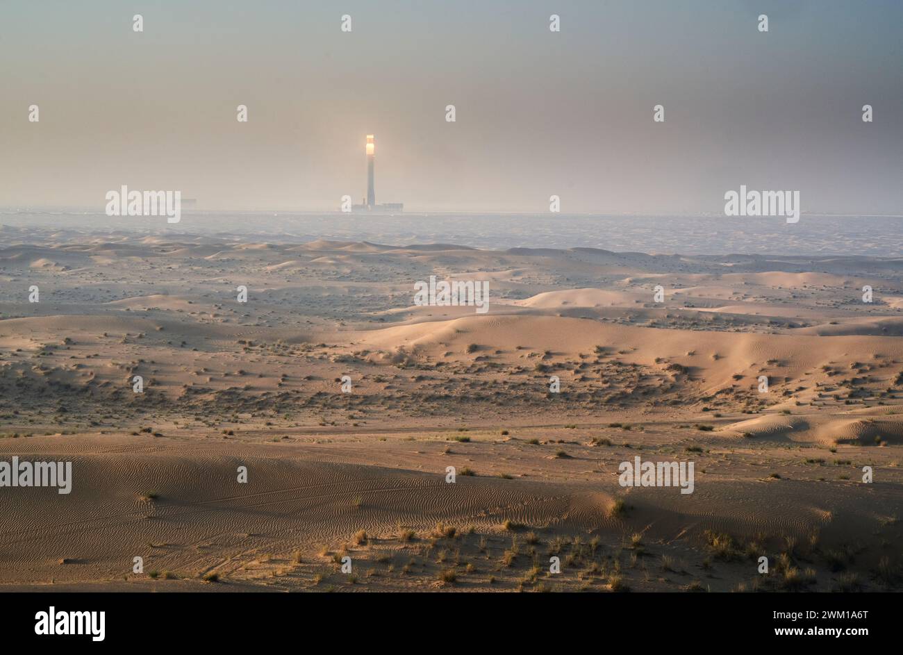 Mohammed bin Rashid Al Maktoum Solar Park, Dubai, UAE Stock Photo - Alamy