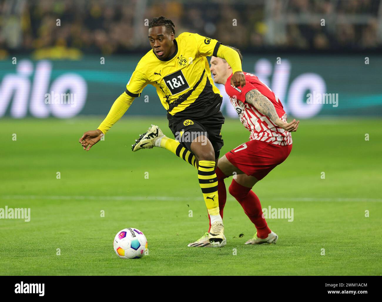 firo: 09.02.2024, football, soccer, 1st Bundesliga, 1st league, season ...